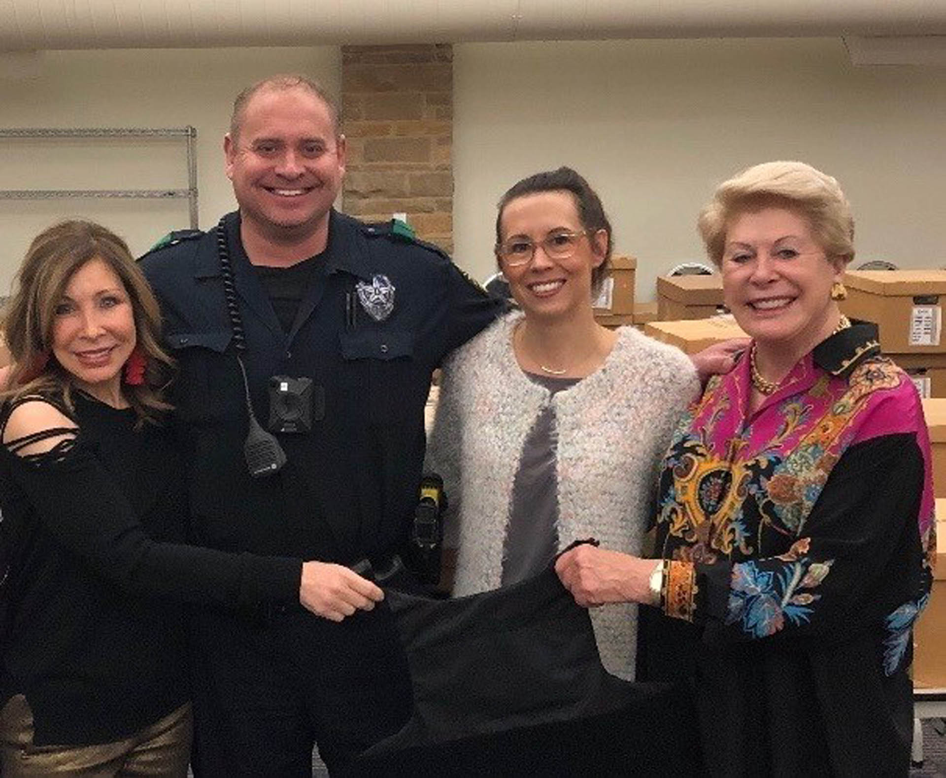 Dickey Foundation Gifts Ballistic Vests to Dallas Officers